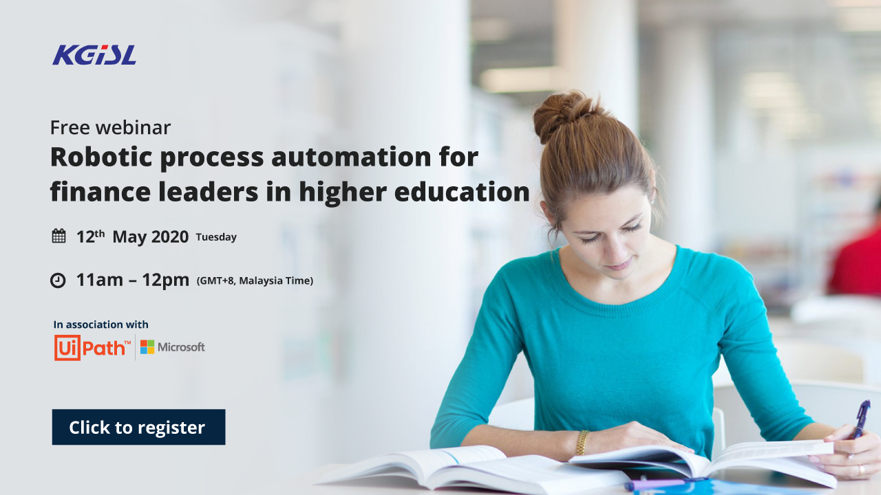 RPA Webinar - Robotic process automation for finance leaders in higher ...